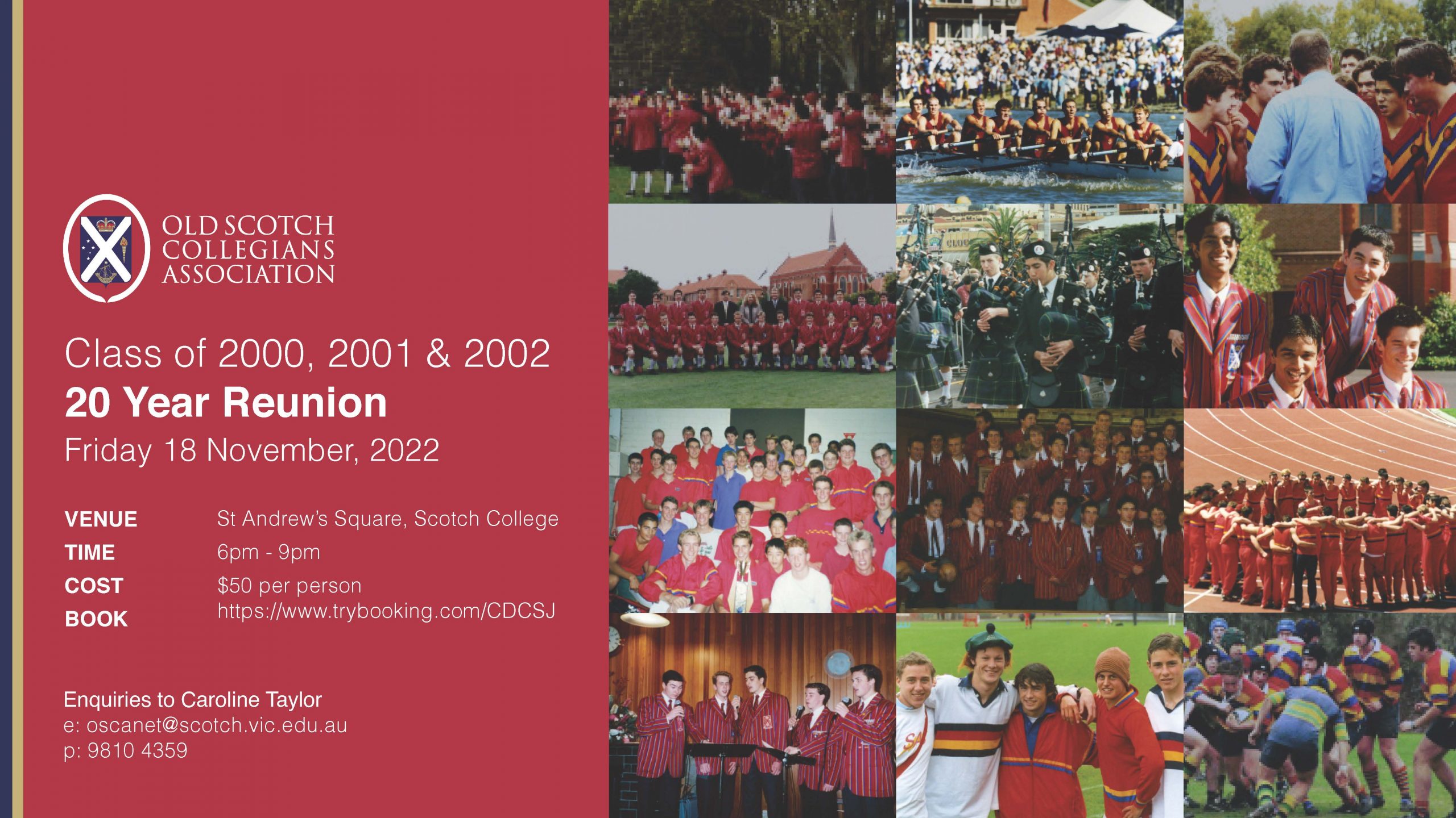 Events - Old Scotch Collegians Association (OSCA)